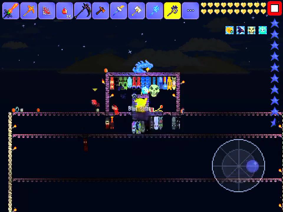 Terraria Tutorials-Moon Lord easy arena! - YouTube