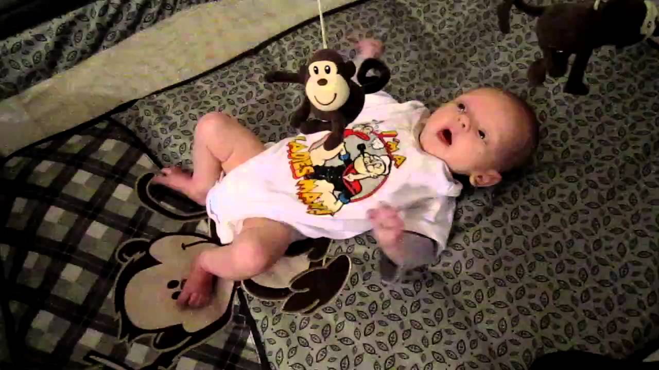 Eugene and the Monkey mobile part 2 - YouTube