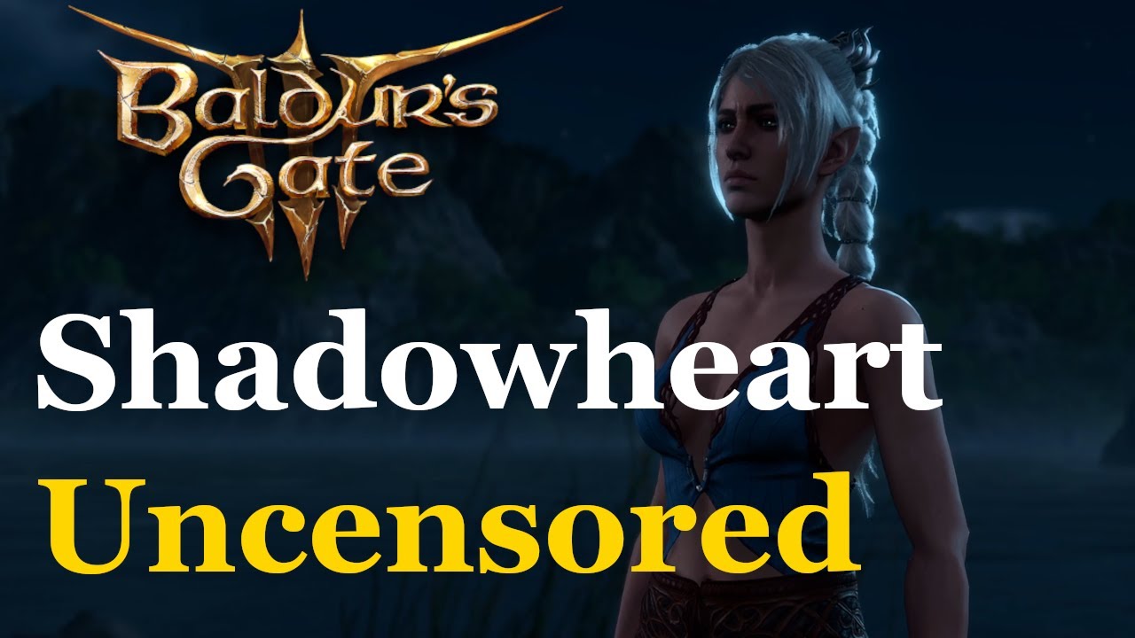Shadowheart uncensored swimming scene, no commentary. - YouTube