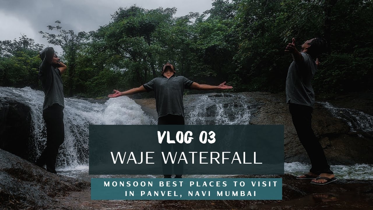 Waje 😍 Waze waterfall😍 | Vlog 03 | best place to visit in monsoon Near ...