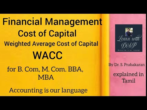 Financial Management| Cost of capital| WACC| Overall cost of capital ...