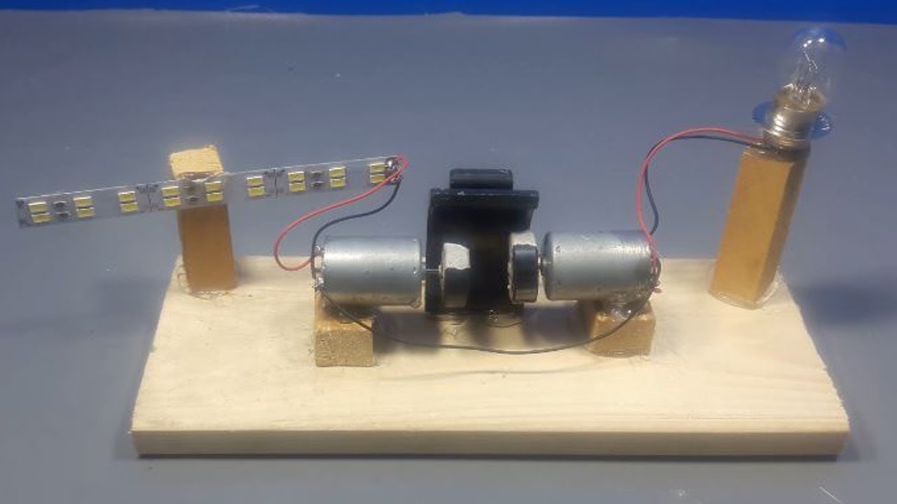 How to make 100% Free Energy Generator with magnet using Light bulb ...