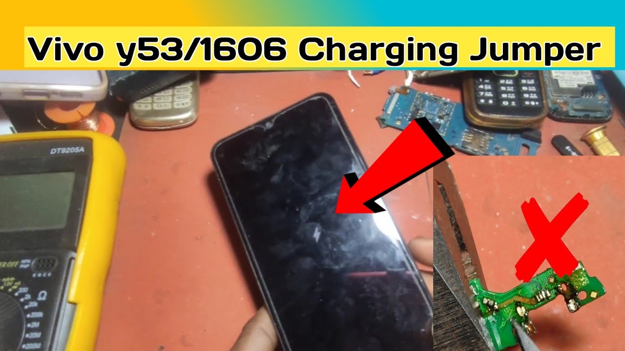 Vivo Mobile y53 1606/y53i 1606Charging Jumper Solve || Vivo Mobile PCB ...