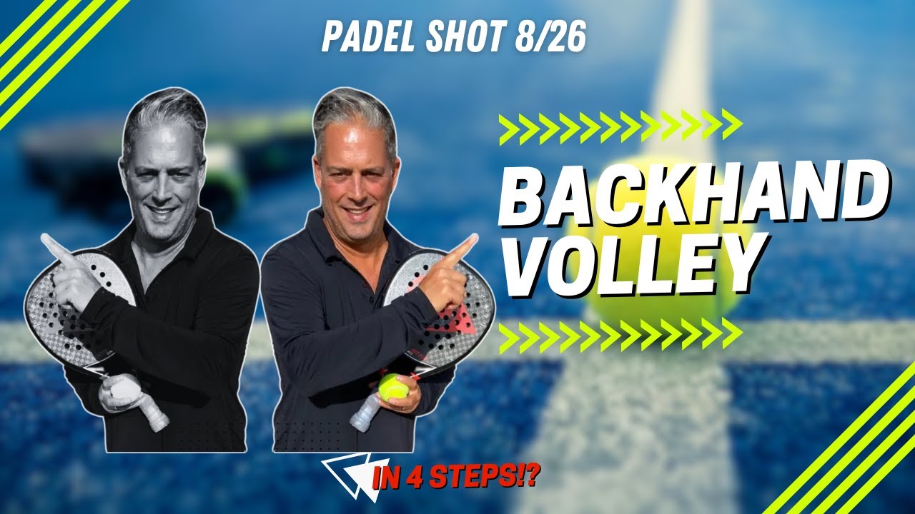 Unlock the POWER of Your Backhand Volley Padel Shot - YouTube
