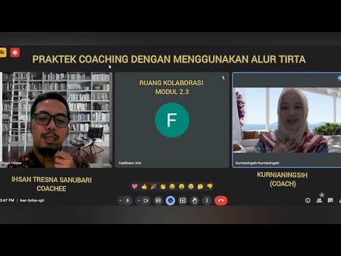 PRAKTEK COACHING DENGAN MENGGUNAKAN ALUR TIRTA - YouTube