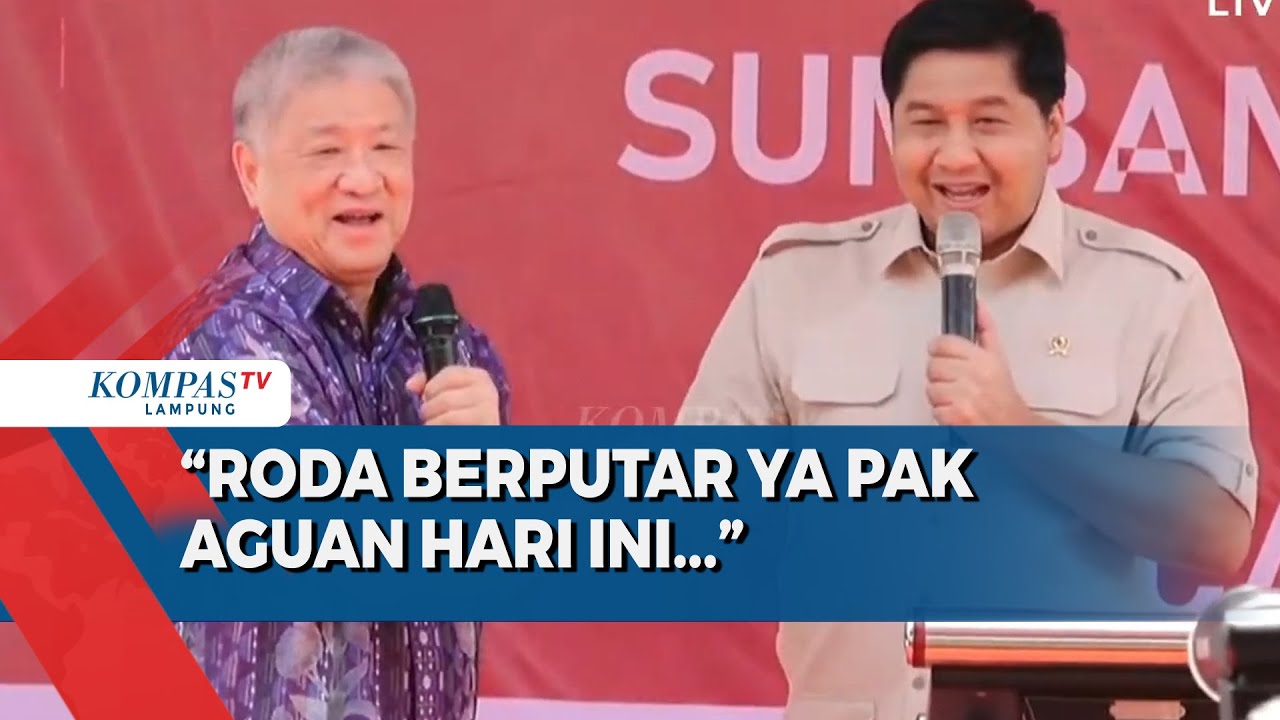 Kelakar Maruarar ke Aguan: Dulu Kerja Tempat di Pak Aguan jadi Advisor ...