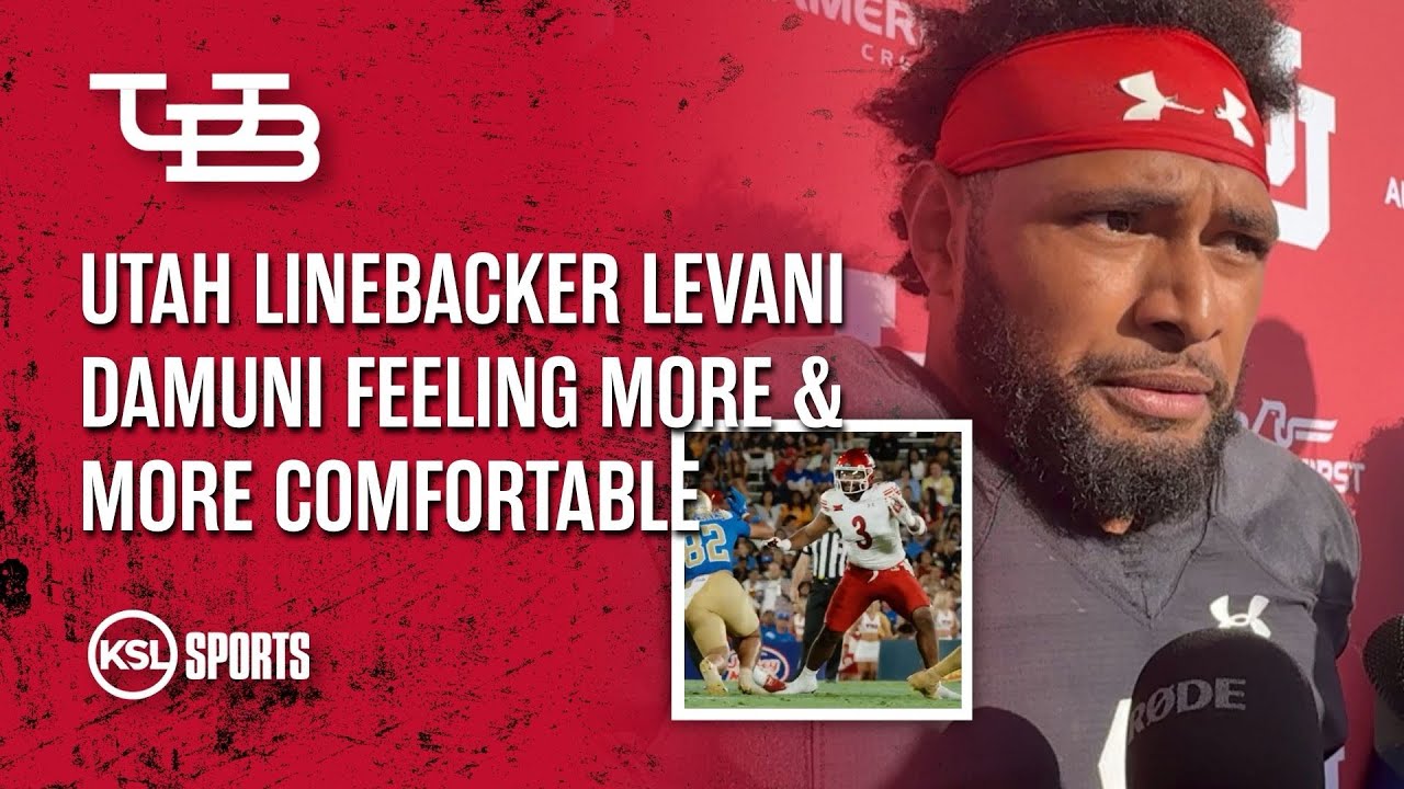 Utah linebacker Levani Damuni went in-depth on his return to action ...
