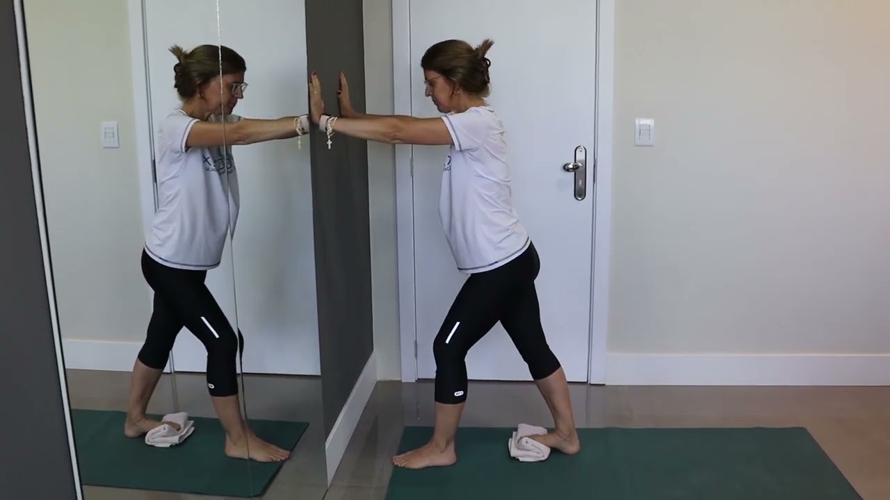 📍Mobilidade de tornozelo e Alongamento de tríceps sural (panturrilha ...