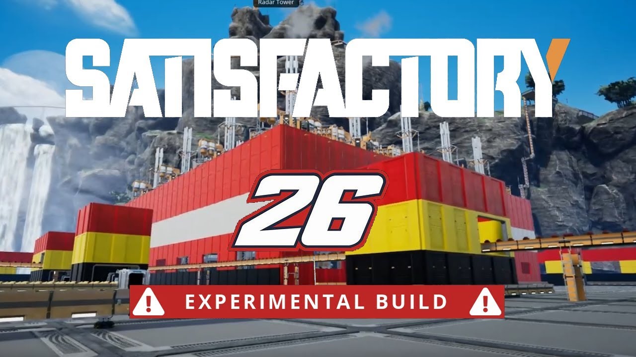 Satisfactory: Mega factory Power House! - YouTube