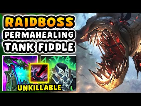 Raid Boss Fiddlesticks is Literally Unkillable (0 Deaths New Tank Build)