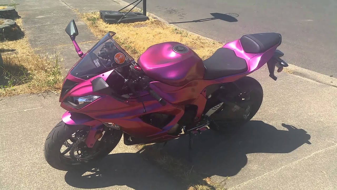 Plasti Dip Anthias Color shift pearl with gloss - YouTube