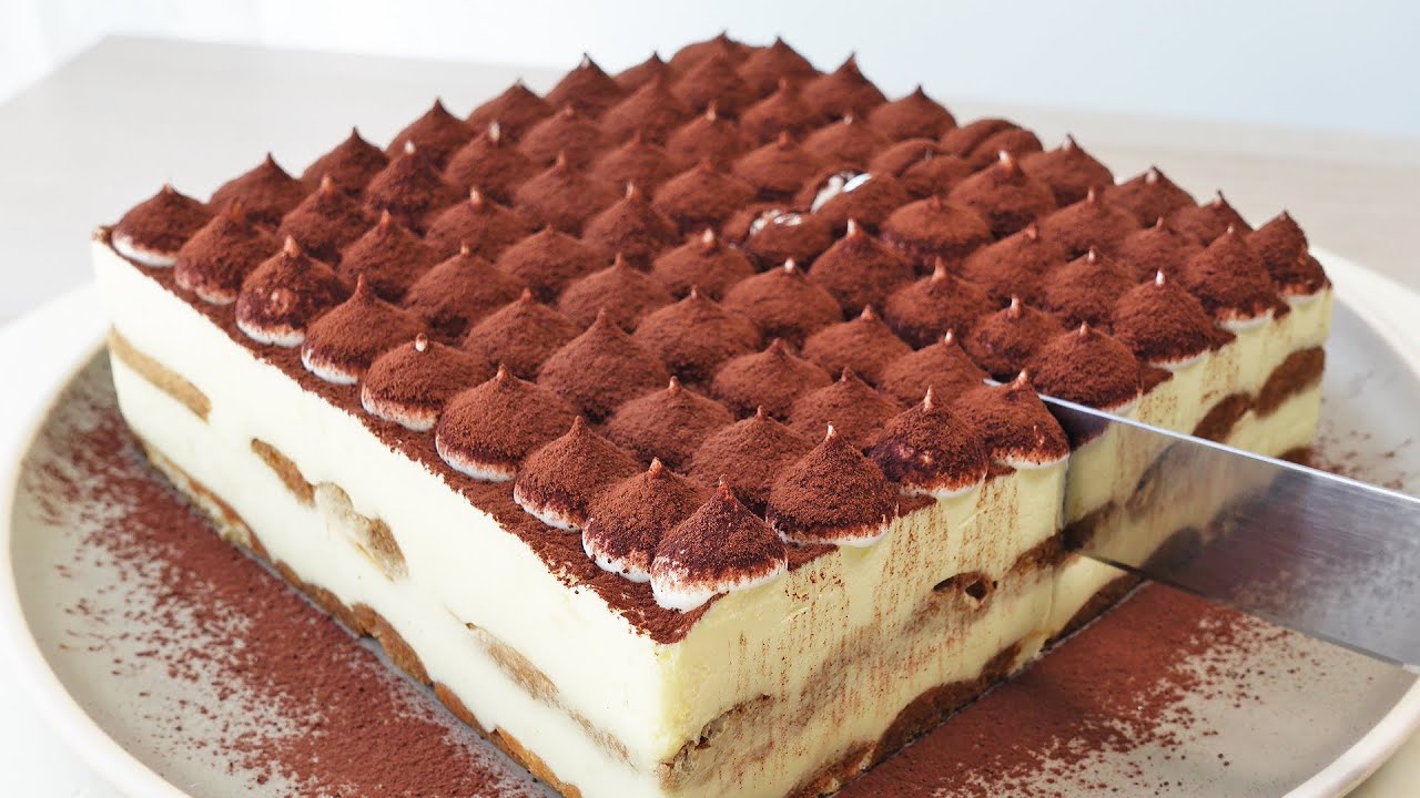 Tiramisu Without Alcohol | NO BAKE Easy Recipe - YouTube