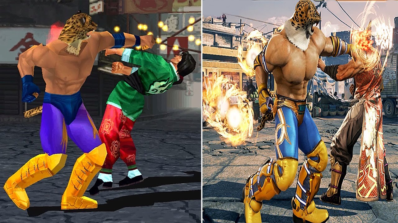 Tekken - King Jaguar Lariat / Graphic Evolution Gameplay (1080p 60FPS ...