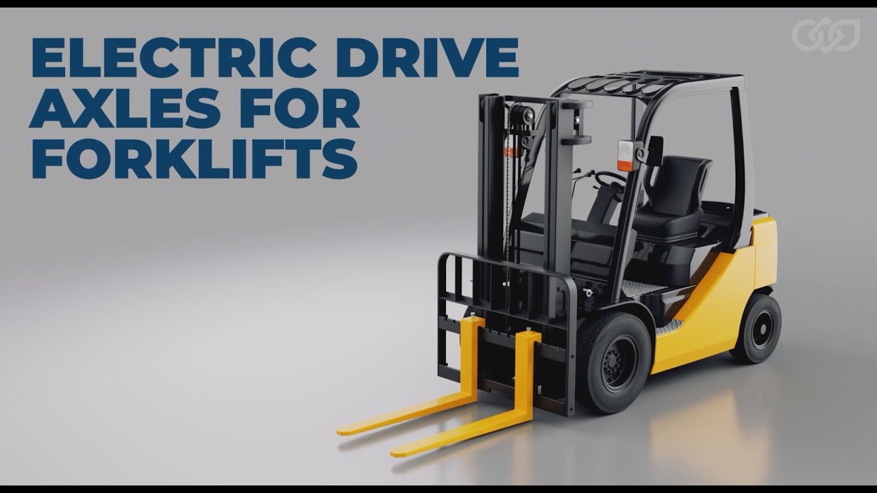 Electric drive axles for forklifts | 600 F Series - YouTube