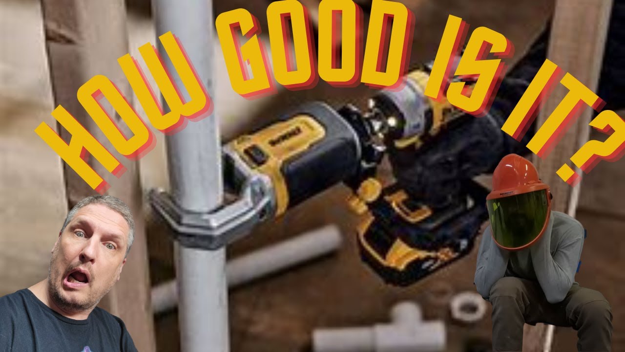 Testing the Dewalt Impact Connect PVC Cutter Live! - YouTube