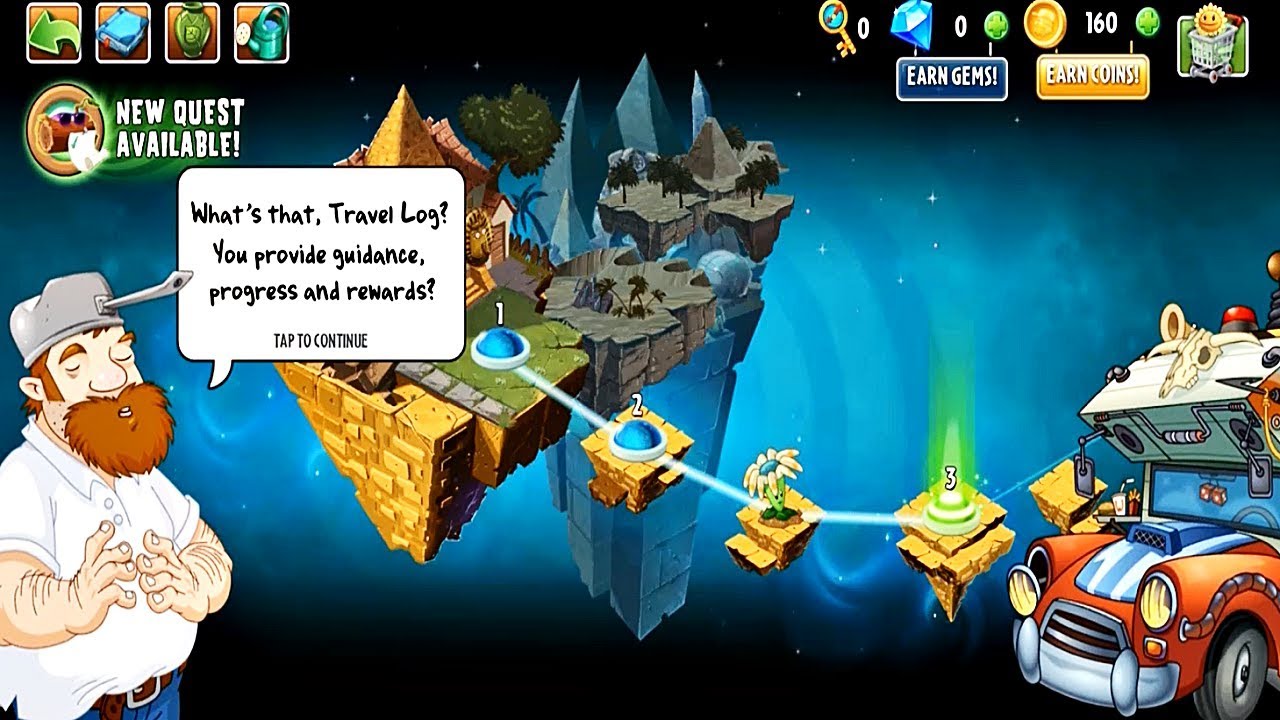 Plants vs Zombies 2 - Tutorial Part 2 #PVZ2 - YouTube