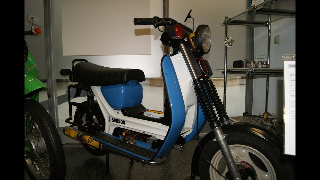 SIMSON SR50 CE E-START SCHNITTMODELL SCHITTMOTOR MOTOR DDR IFA - YouTube