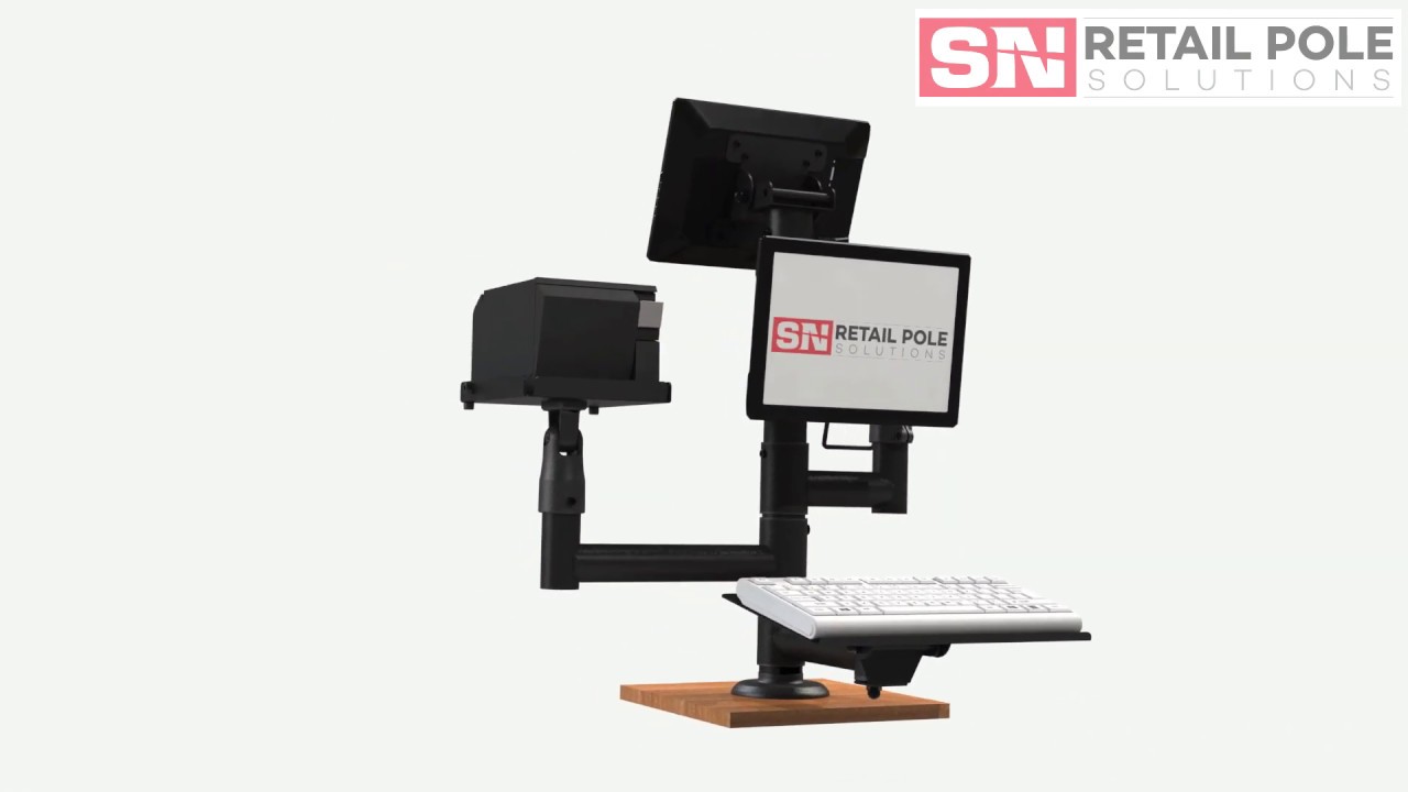 Soluzioni Supporti POS Ergonomici Retail - Poles Modular Mounting ...