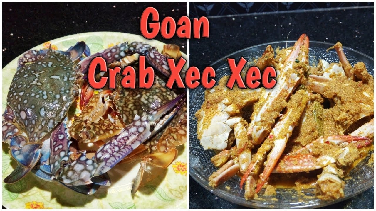 How to make Goan Crab Xec Xec | Authentic Goan Crab Curry - YouTube