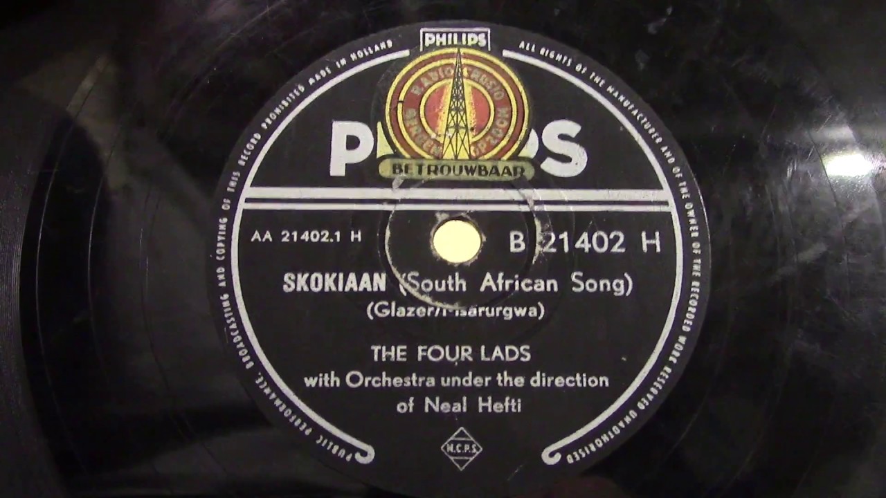 The four lads: Skokiaan. (1954). - YouTube