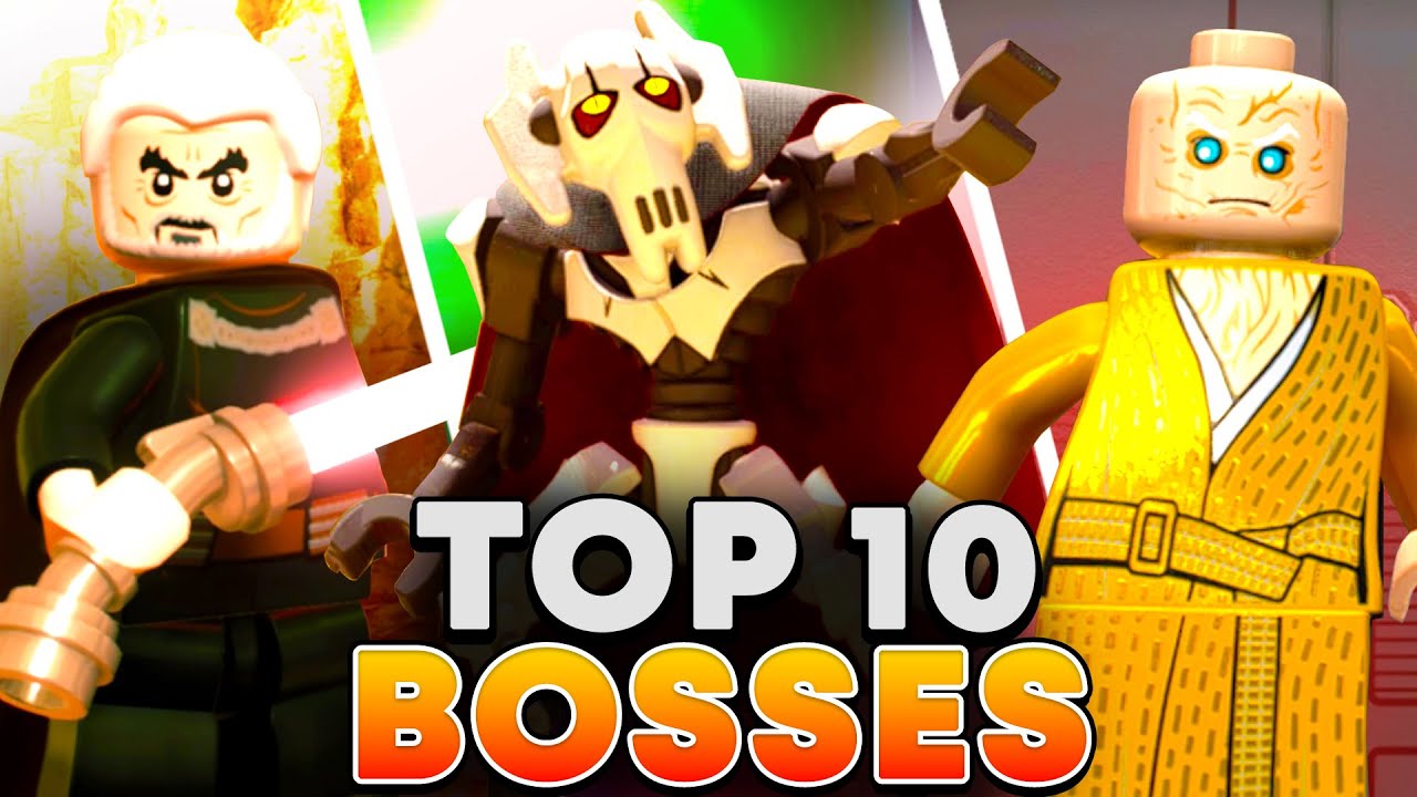 Top 10 Bosses In LEGO Star Wars: The Skywalker Saga - YouTube