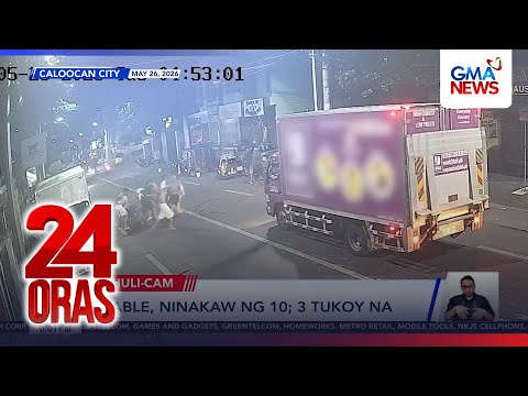 Kable, ninakaw ng 10 sa Caloocan; 3 tukoy na | 24 Oras