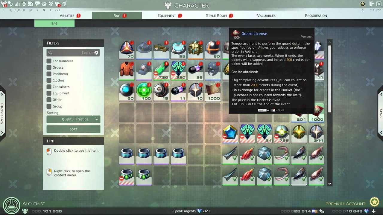 Skyforge: Item from Law and Order Event - YouTube