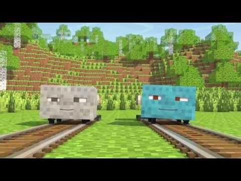 Talking Blocks  Minecarts Minecraft Animation