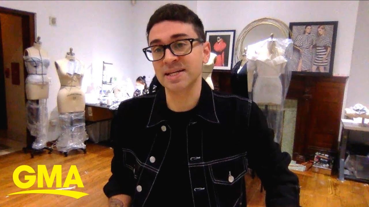 Christian Siriano shares what inspired him to support the medical ...