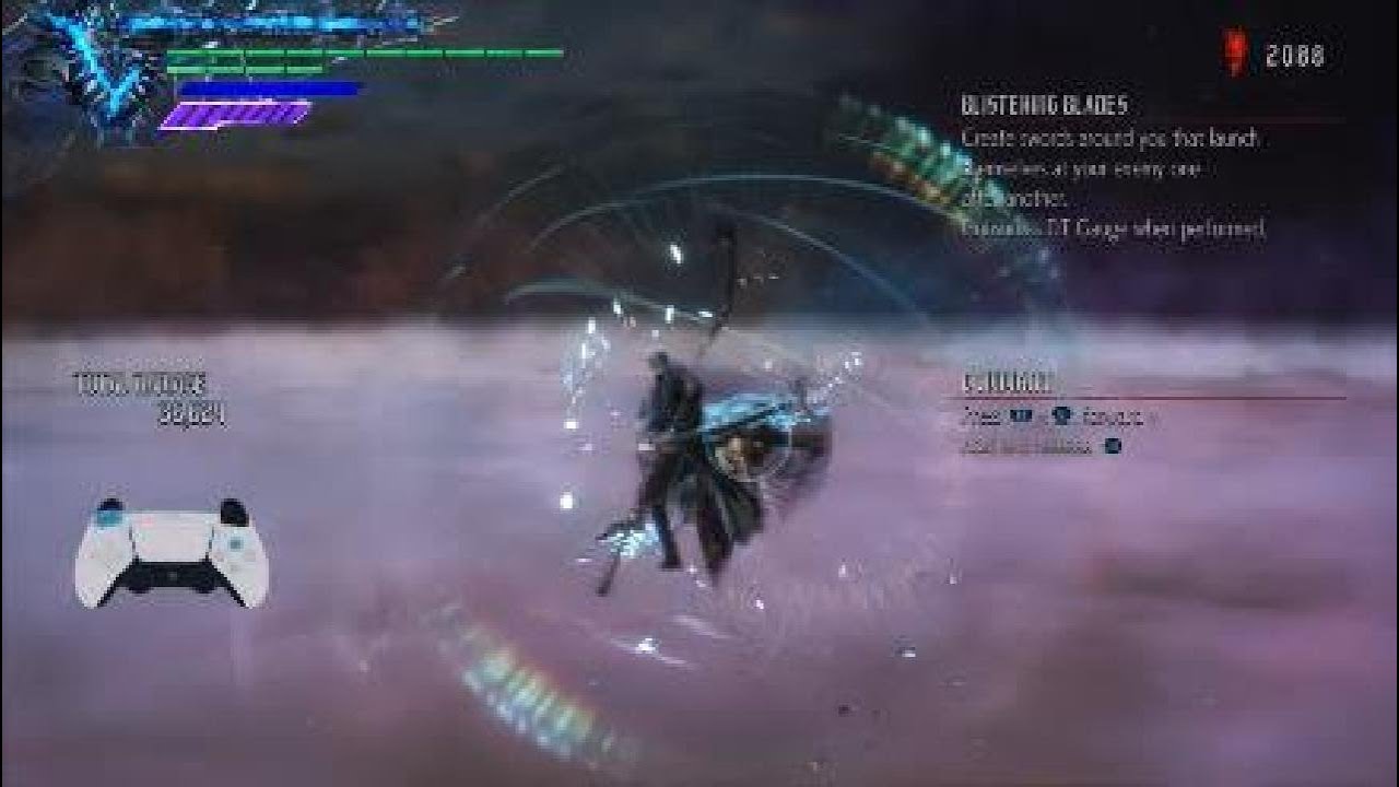 DMC5: Vergil Perfect Judgement Cut Combo - YouTube
