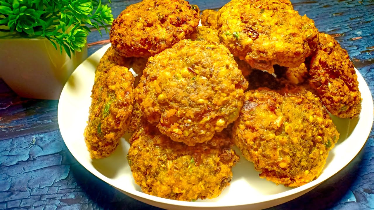 Green Gram Masala Vada | How to make masala vada | #Masala # ...