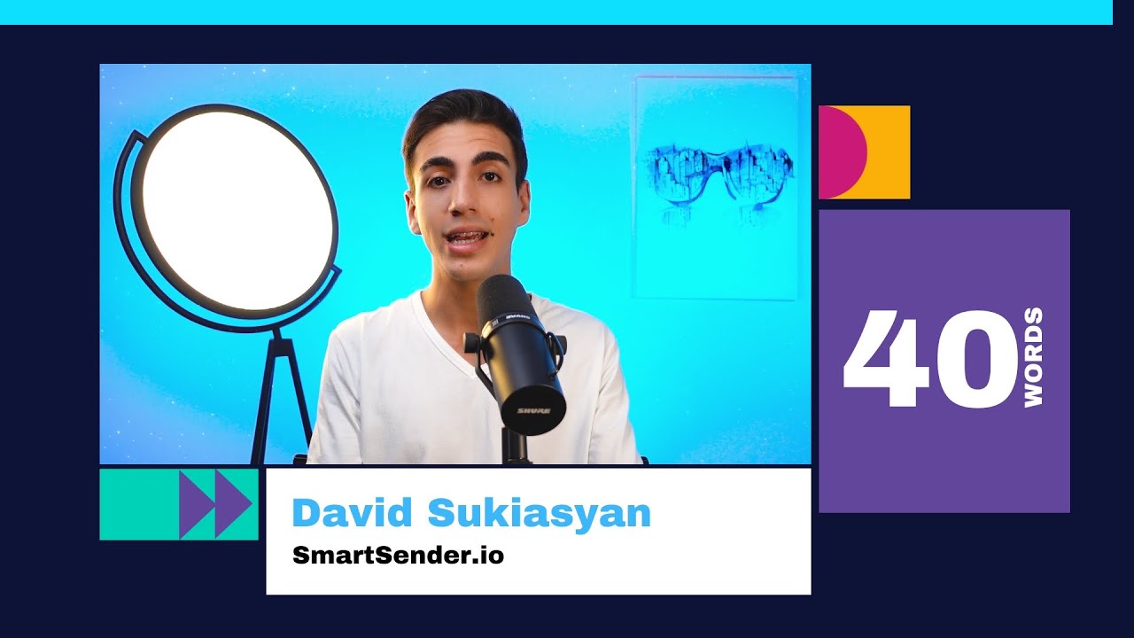 Web Summit 40 Words Pitch | SmartSender.io - YouTube