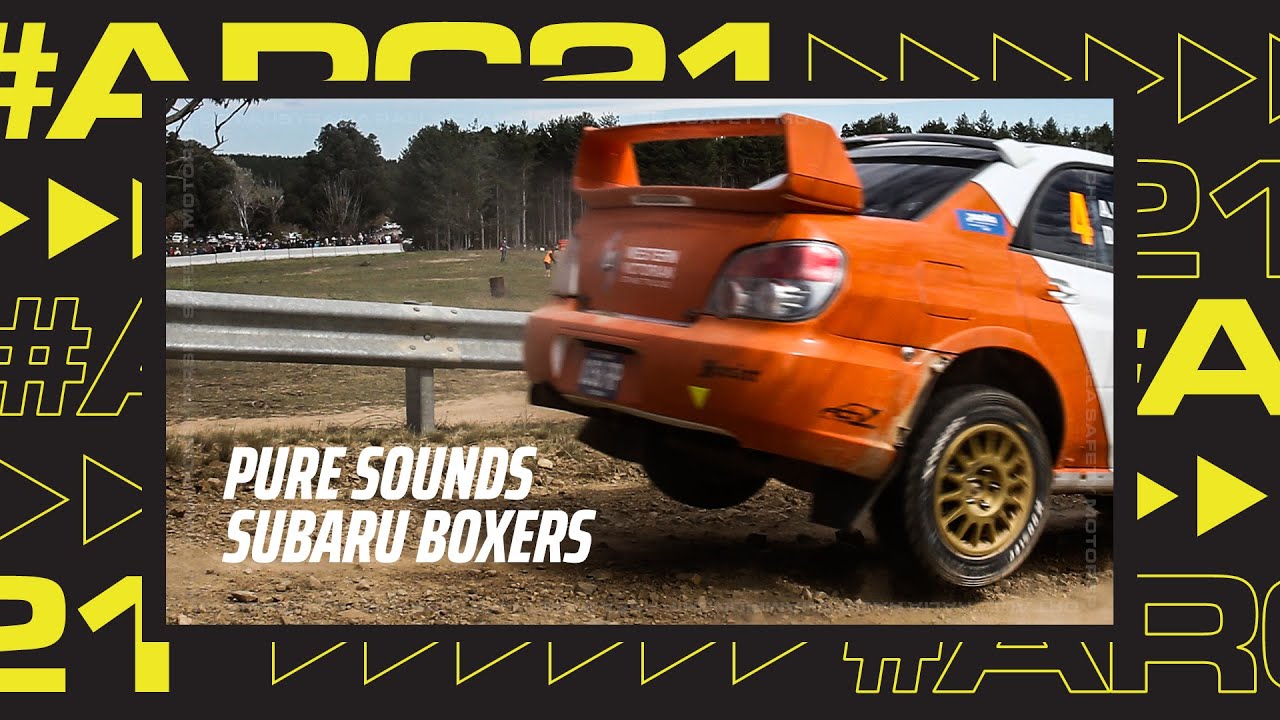 Binaural Rally Sounds 🔊 Subaru Production Rally Car - YouTube