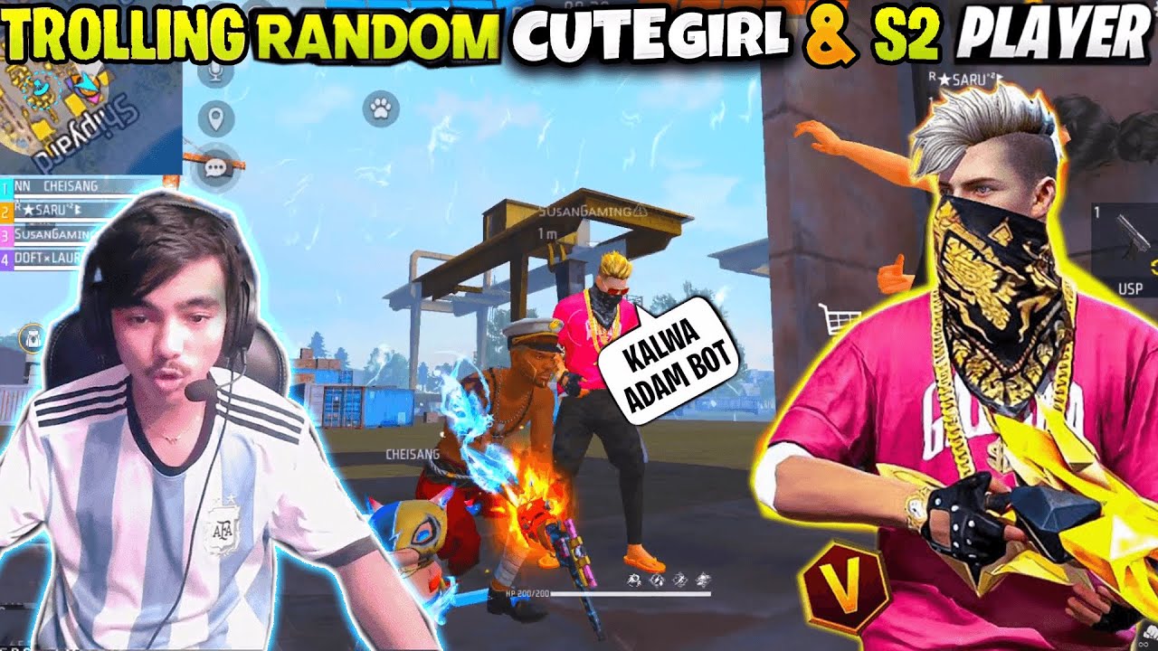 TROLLING RANDOM SEASON 2 & CUTE GIRL ON CS RANKED😱 - YouTube