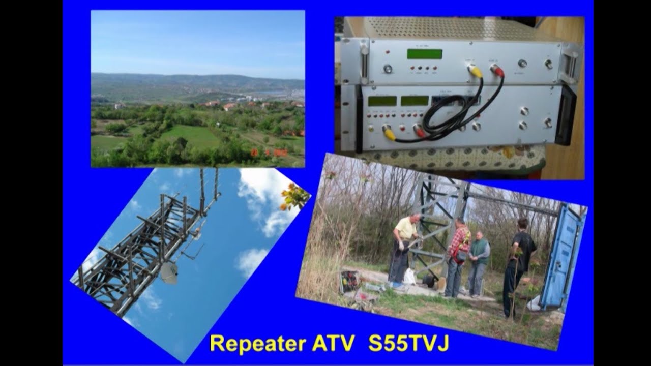 Repeater ATV - S55TVJ - YouTube