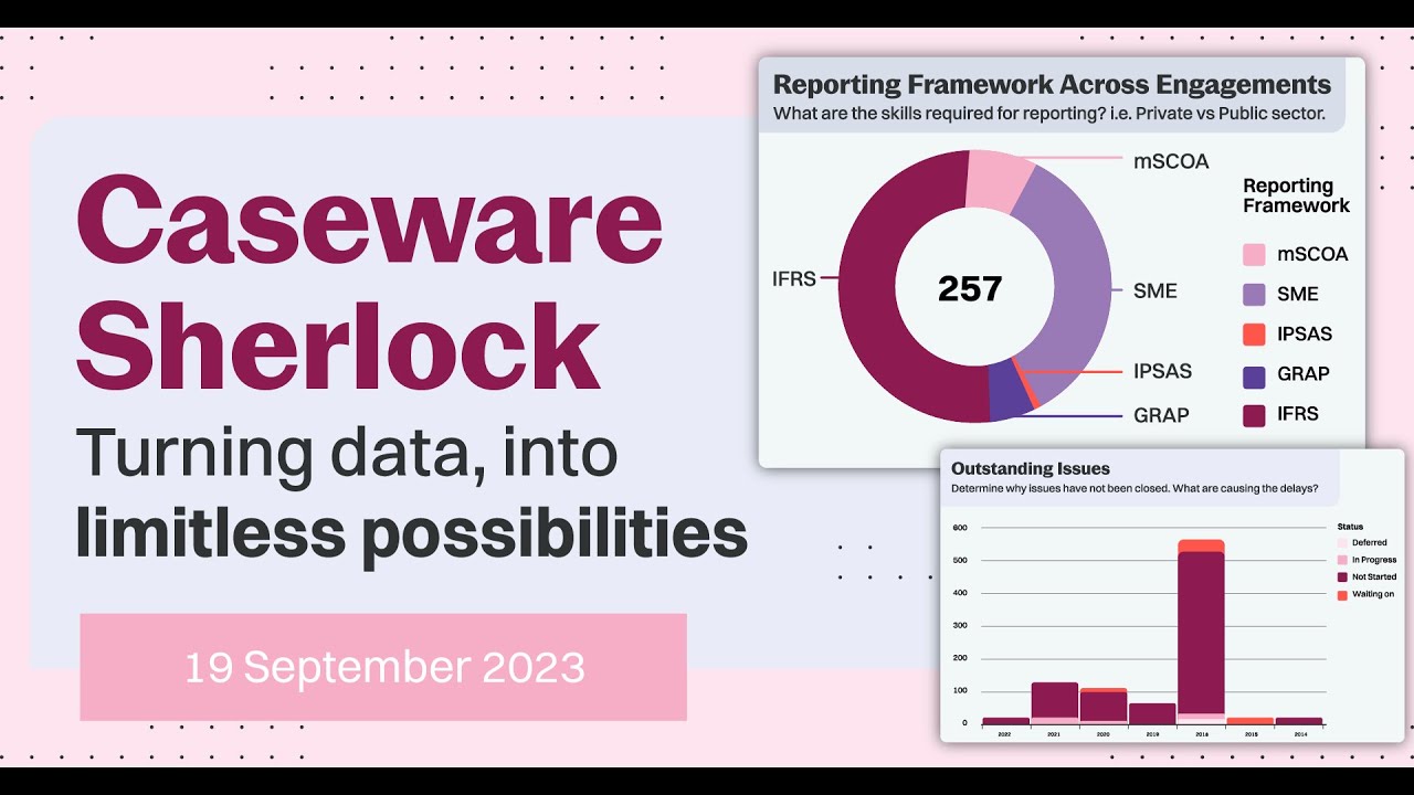 Caseware Sherlock Launch - YouTube