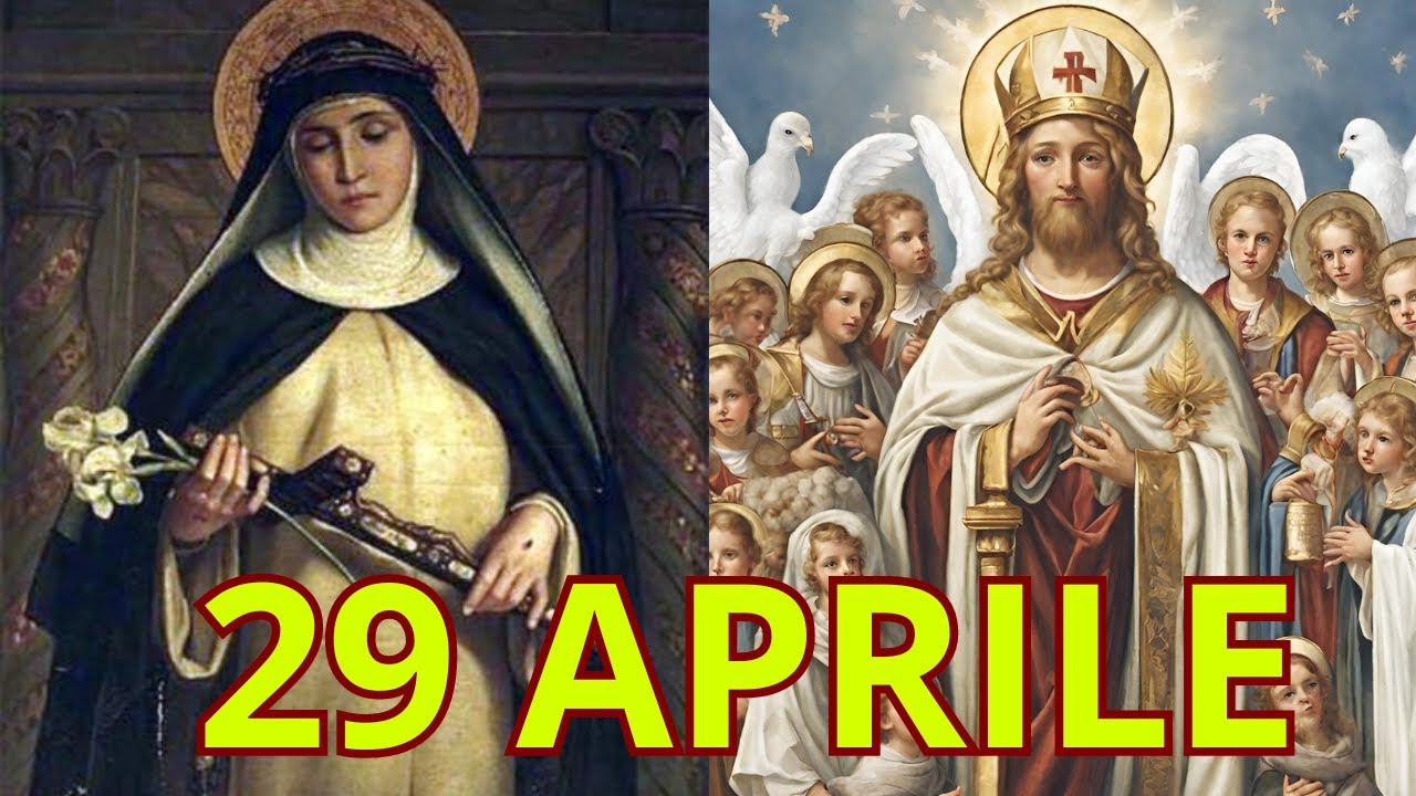 Il Santo del Giorno 29 Aprile. Onomastico del 29 Aprile. - YouTube