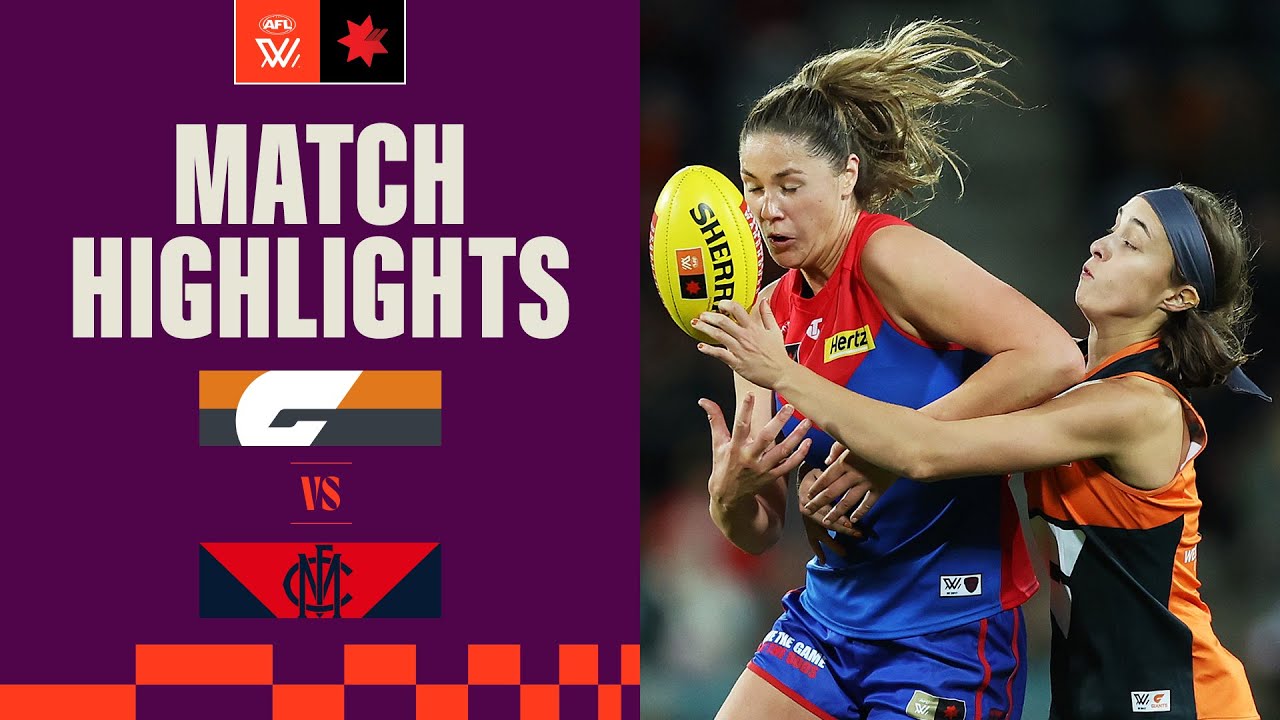 GWS Giants v Melbourne Highlights | Round 2, 2023 | AFLW - YouTube