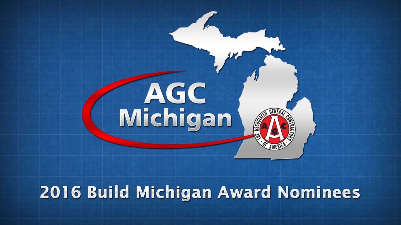 AGC of Michigan - 2016 Build Michigan Award Nominees - YouTube