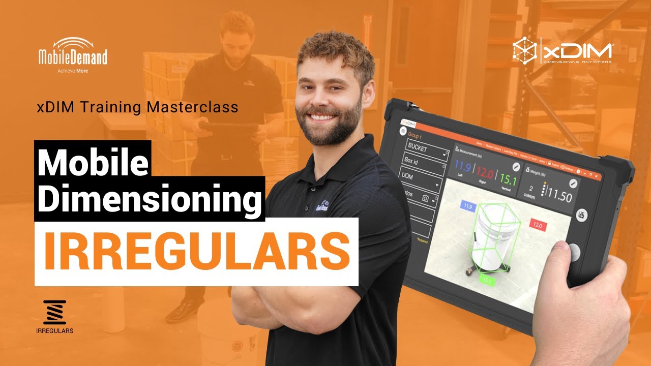 xDIM Training Masterclass: Irregular (Odd Object) Mobile Dimensioning ...