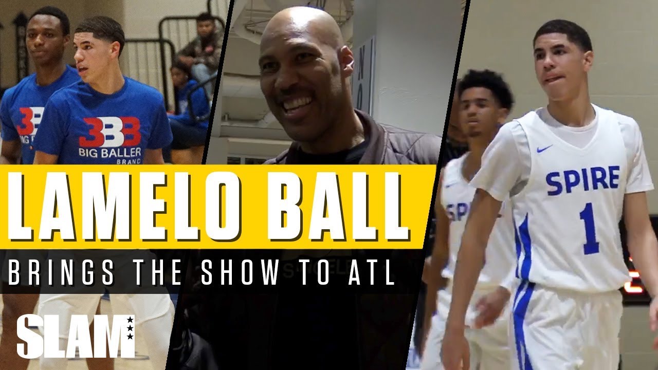 LaMelo Ball Brings the Spire Show to Atlanta! 🅱️🅱️🅱️ - YouTube