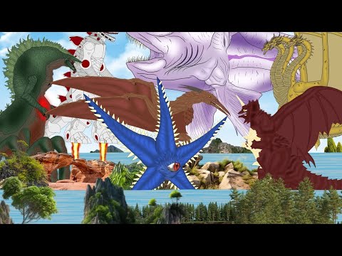 MONSTER 2024 !! King Ghidorah,Rodan,Biolantzilla,Sphere Bloop,Starro ...