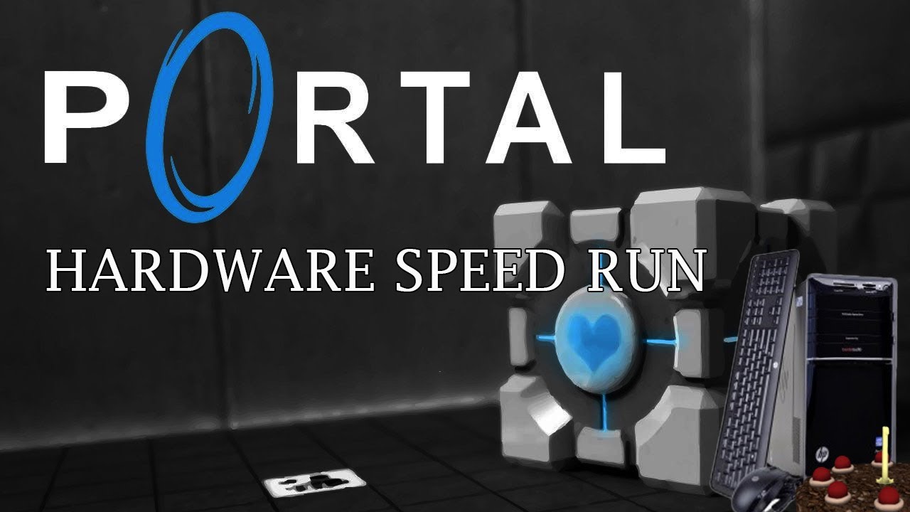 World Record Portal Hardware Speed Run - YouTube
