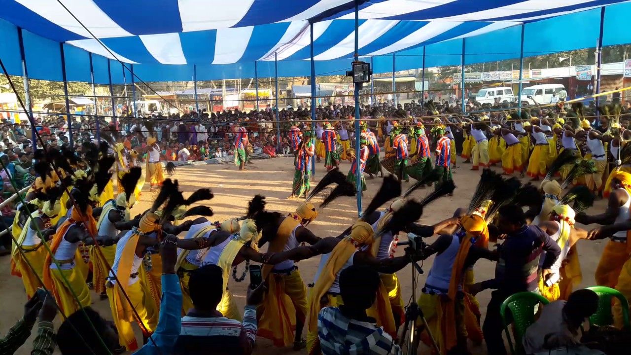 SANTALI FOLK DANCE-DONGER - YouTube