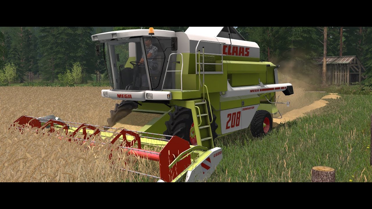 LS17 Holzer Map #140 Es ist wieder Wetter! Ab zum dreschen - YouTube