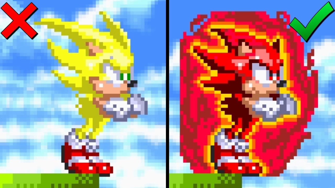Super Sonic Red With Special Ki - YouTube