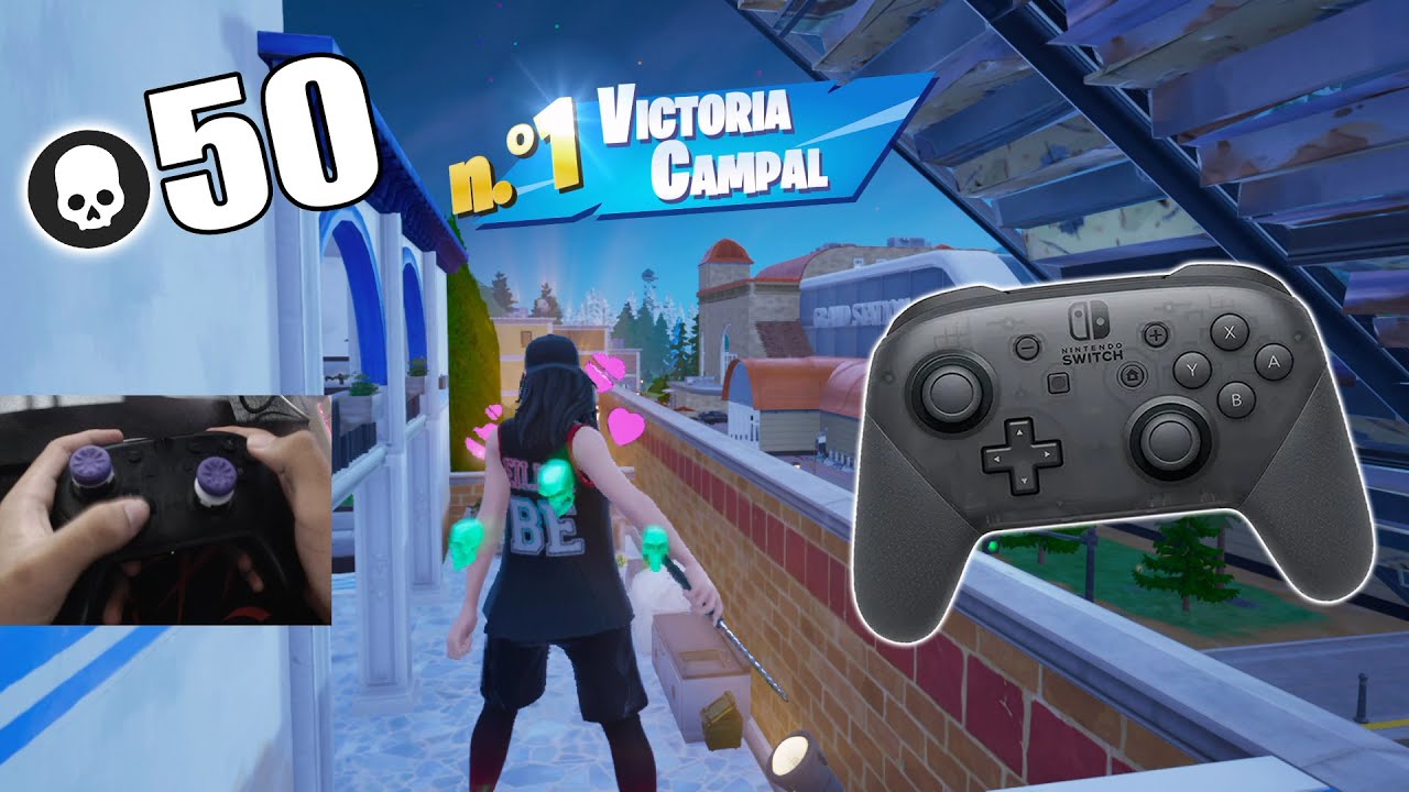 Nintendo Switch Pro Controller Handcam 🎮 Fortnite Season 2 Chapter 5 ...