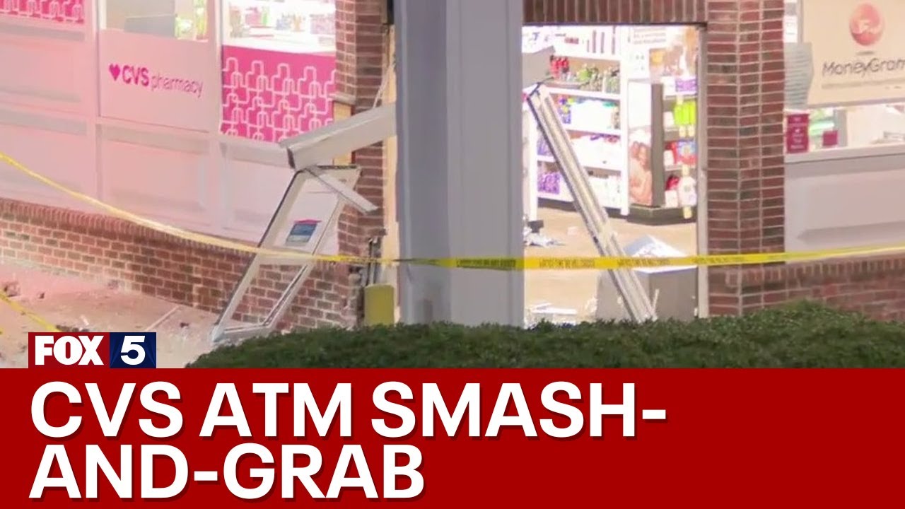 Thieves smash Cobb County CVS's doors | FOX 5 News - YouTube