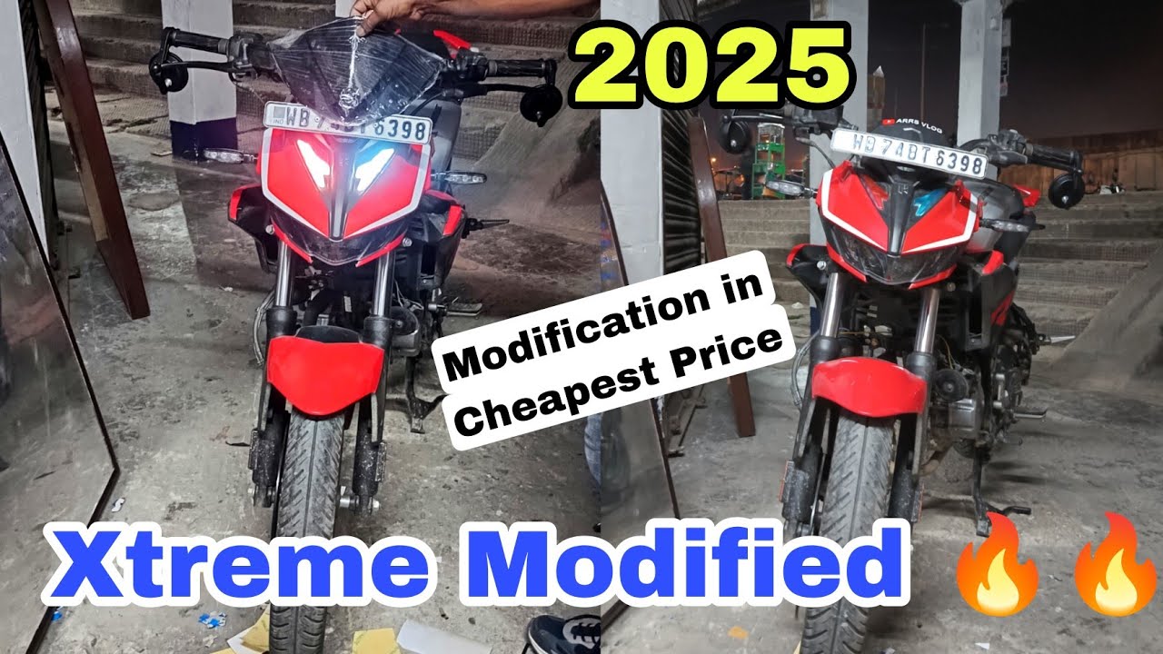 Xtreme 125r modified #xtreme125r - YouTube