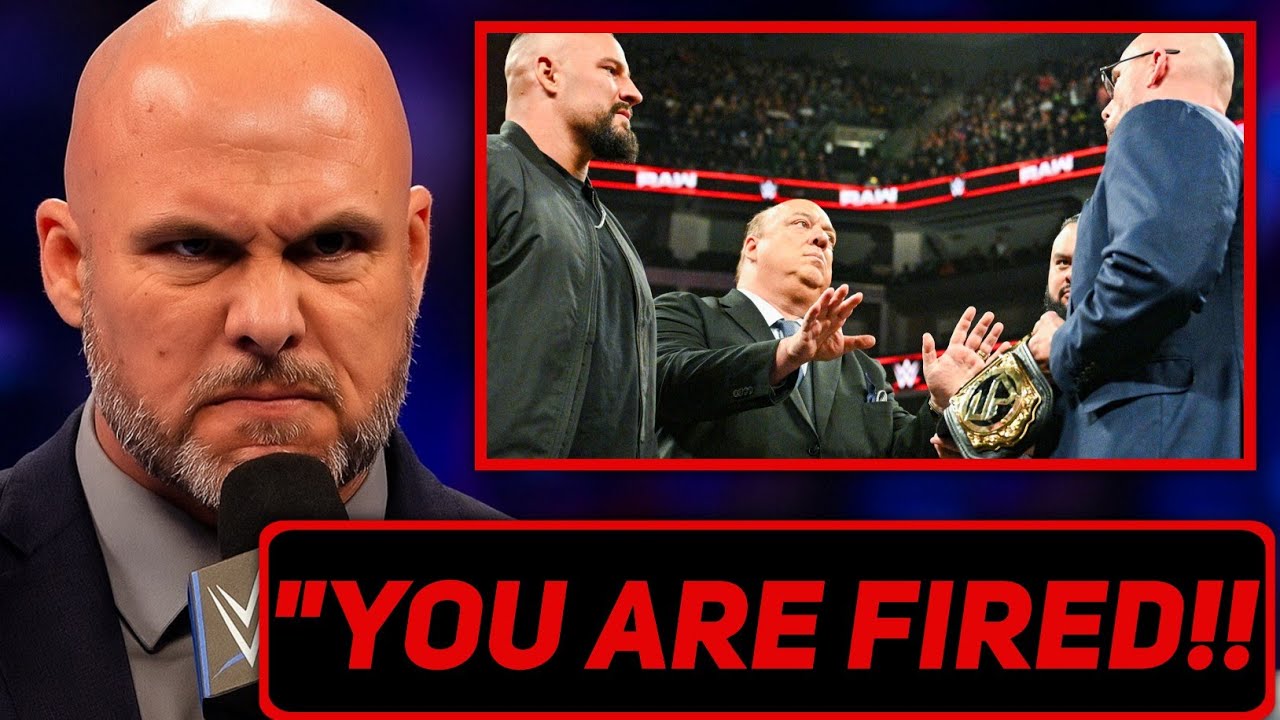 BREAKING NEWS‼️ TRIPLE H JUST FIRED BRONSON BREED & BREAKKER AFTER THE ...